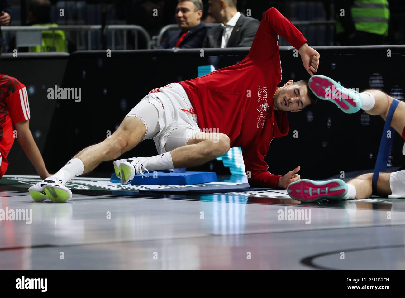 Belgrade, Serbia, 8 December 2022. Luka Mitrovic of Crvena Zvezda mts ...