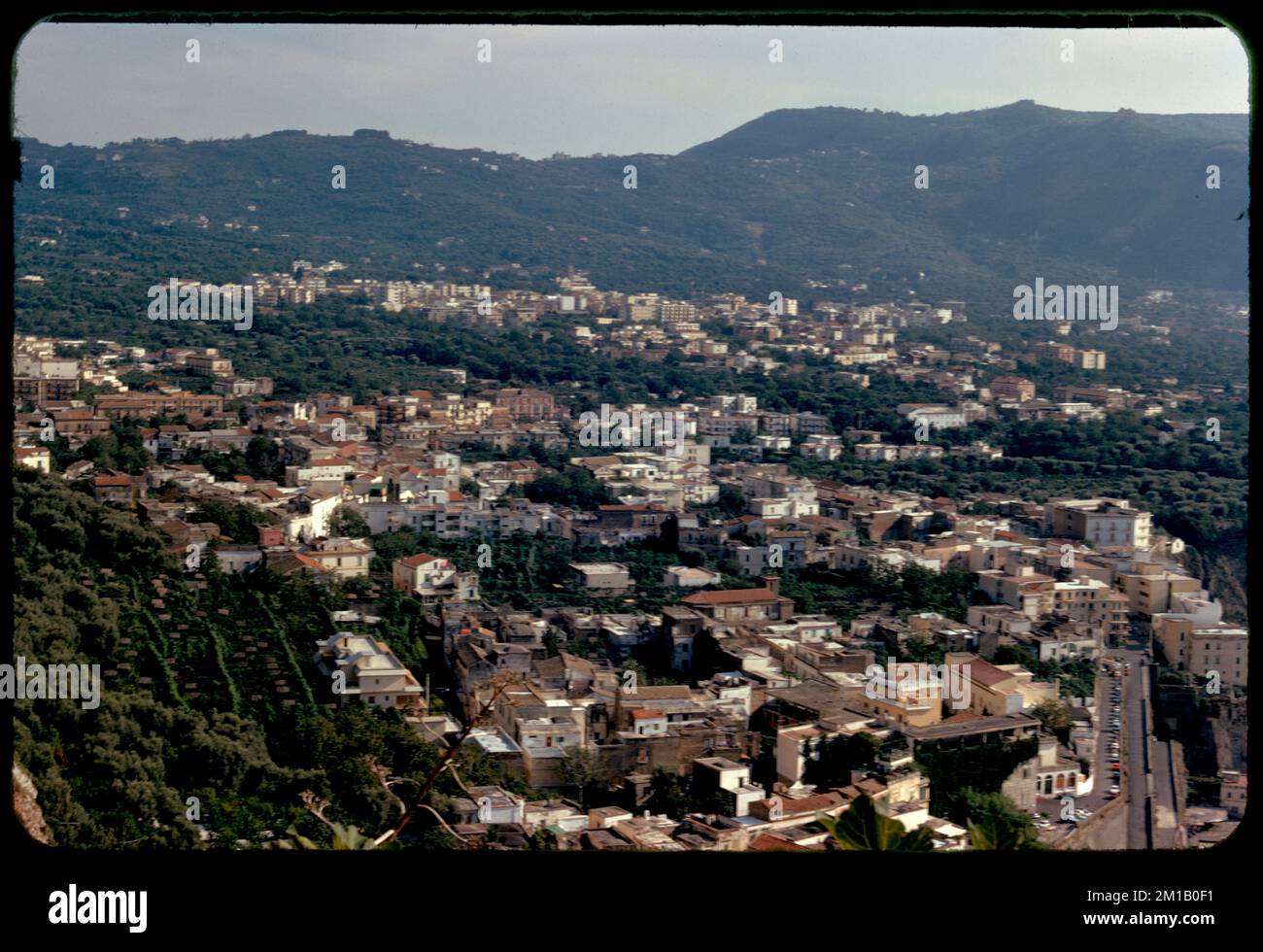 View of Meta, Italy , Villages. Edmund L. Mitchell Collection Stock ...