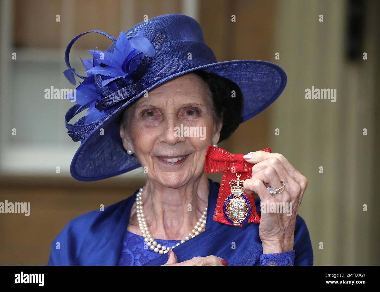 File photo dated 17/10/2017 of Dame Beryl Grey after she was made a ...