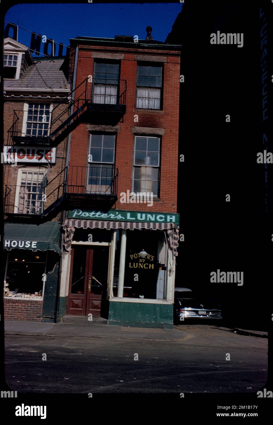 View of Potter's Lunch building, Boston , Restaurants, Buildings ...