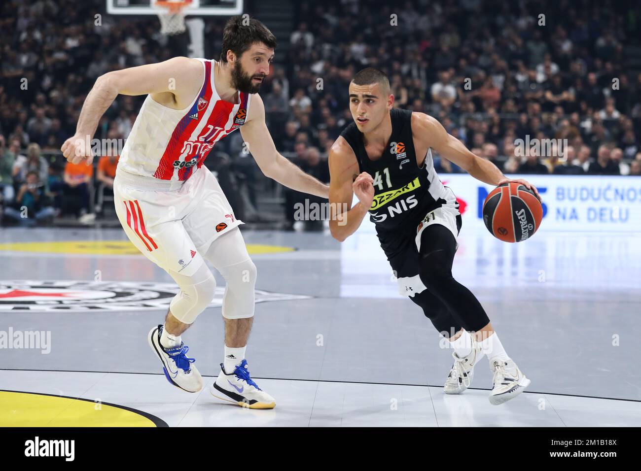 Belgrade, Serbia, 8 December 2022. Yam Madar of Partizan Mozzart Bet ...