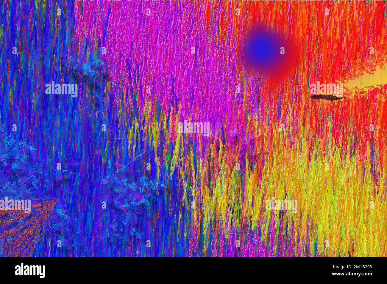 Colorful abstract background. 3D rendering Stock Photo - Alamy