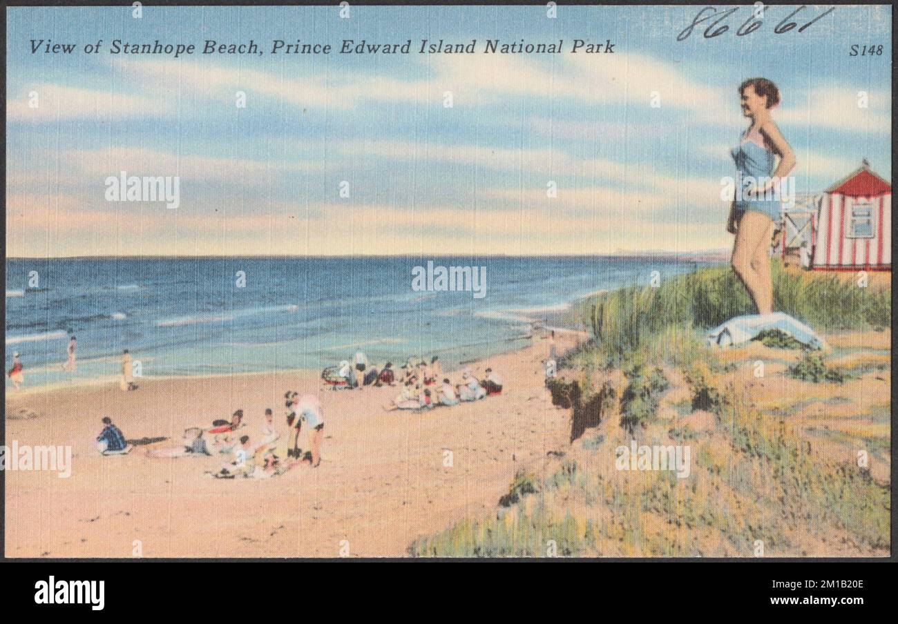 View Of Stanhope Beach Prince Edward Island National Park Beaches