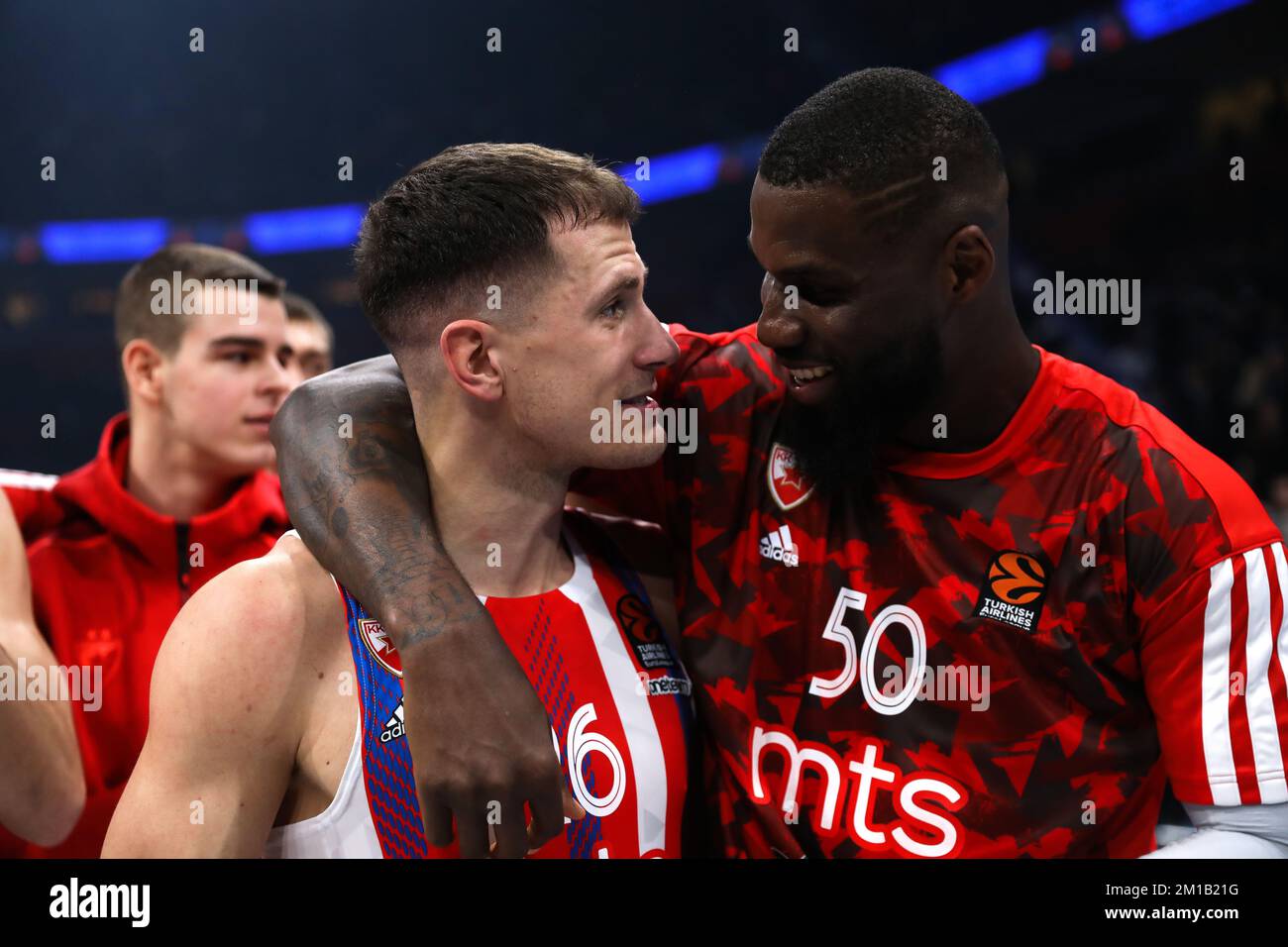 Belgrade, Serbia, 8 December 2022. Nemanja Nedovic of Crvena Zvezda mts ...