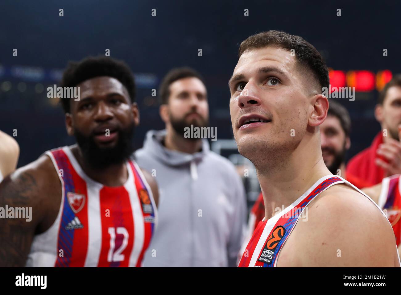 Belgrade, Serbia, 8 December 2022. Nemanja Nedovic of Crvena Zvezda mts ...