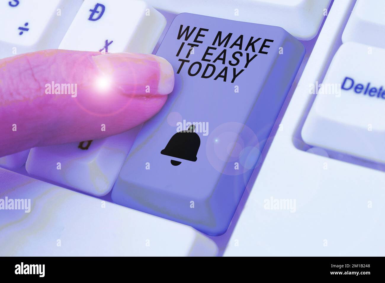 Inspiration showing sign We Make It Easy Today. Business approach ...