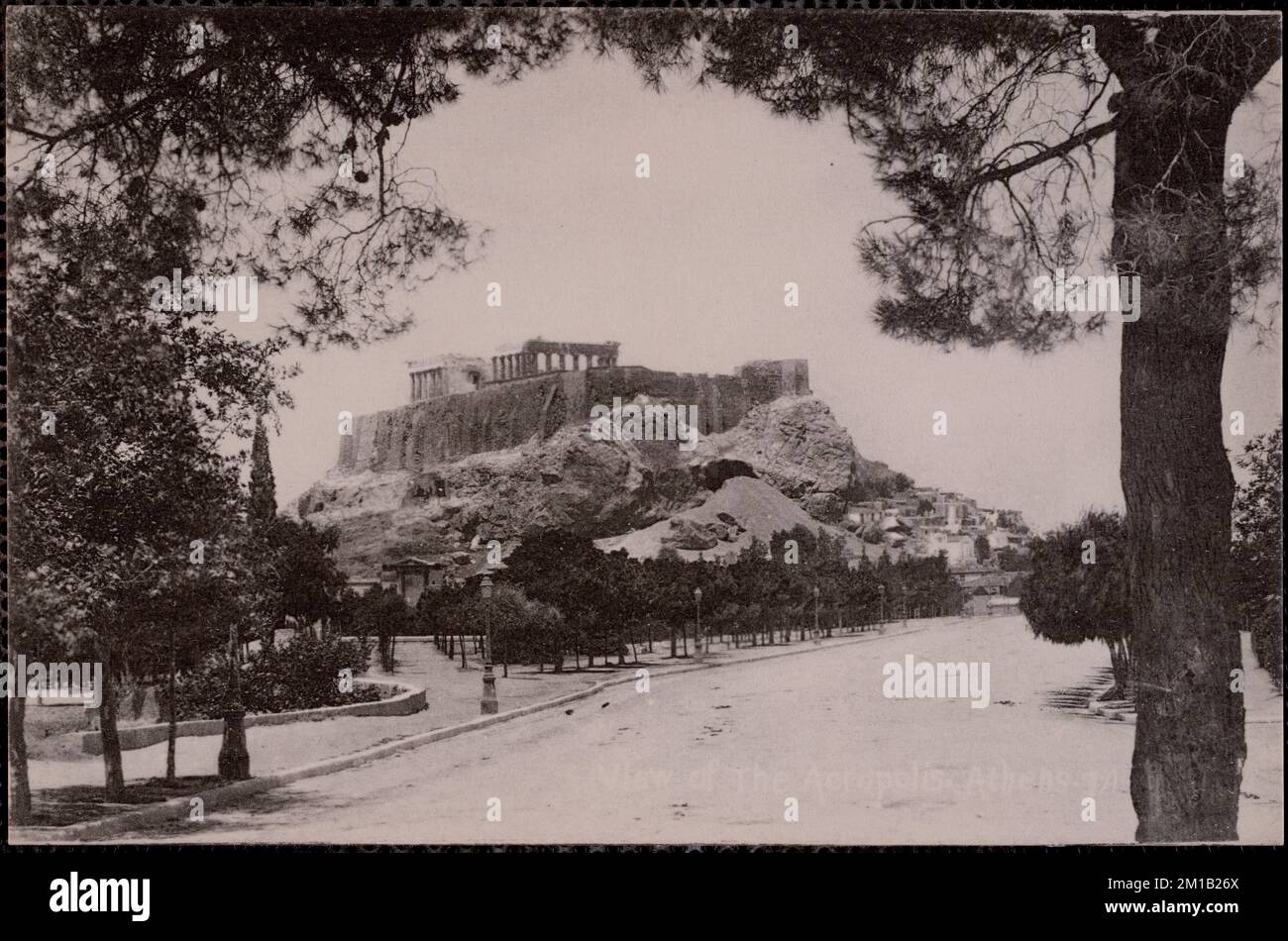 View of the Acropolis. Athens , Forts & fortifications, Archaeological ...