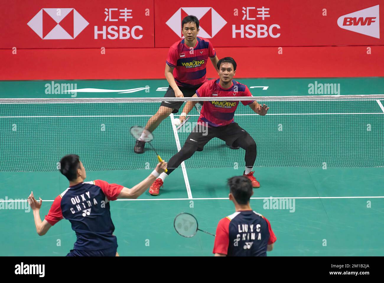 Bangkok, Thailand. 11th Dec, 2022. Mohamad Ahsan (R) and Hendra ...