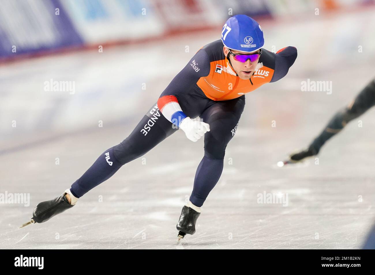 CALGARY, CANADA - DECEMBER 11: Louis Hollaar of The Netherlands ...