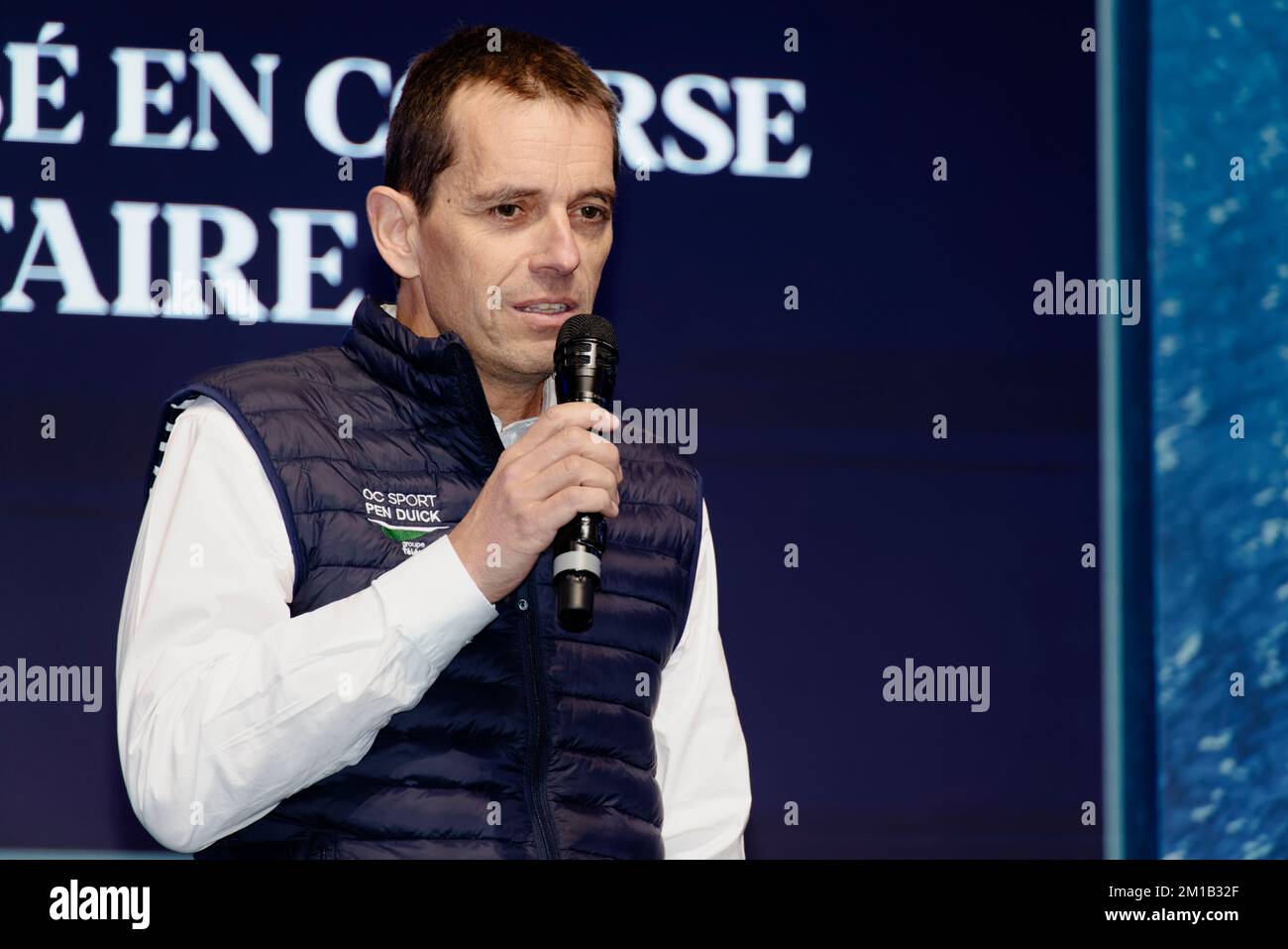 Paris, France. 10th Dec, 2022. Herve Favre of OC Sport Pen Duick ...