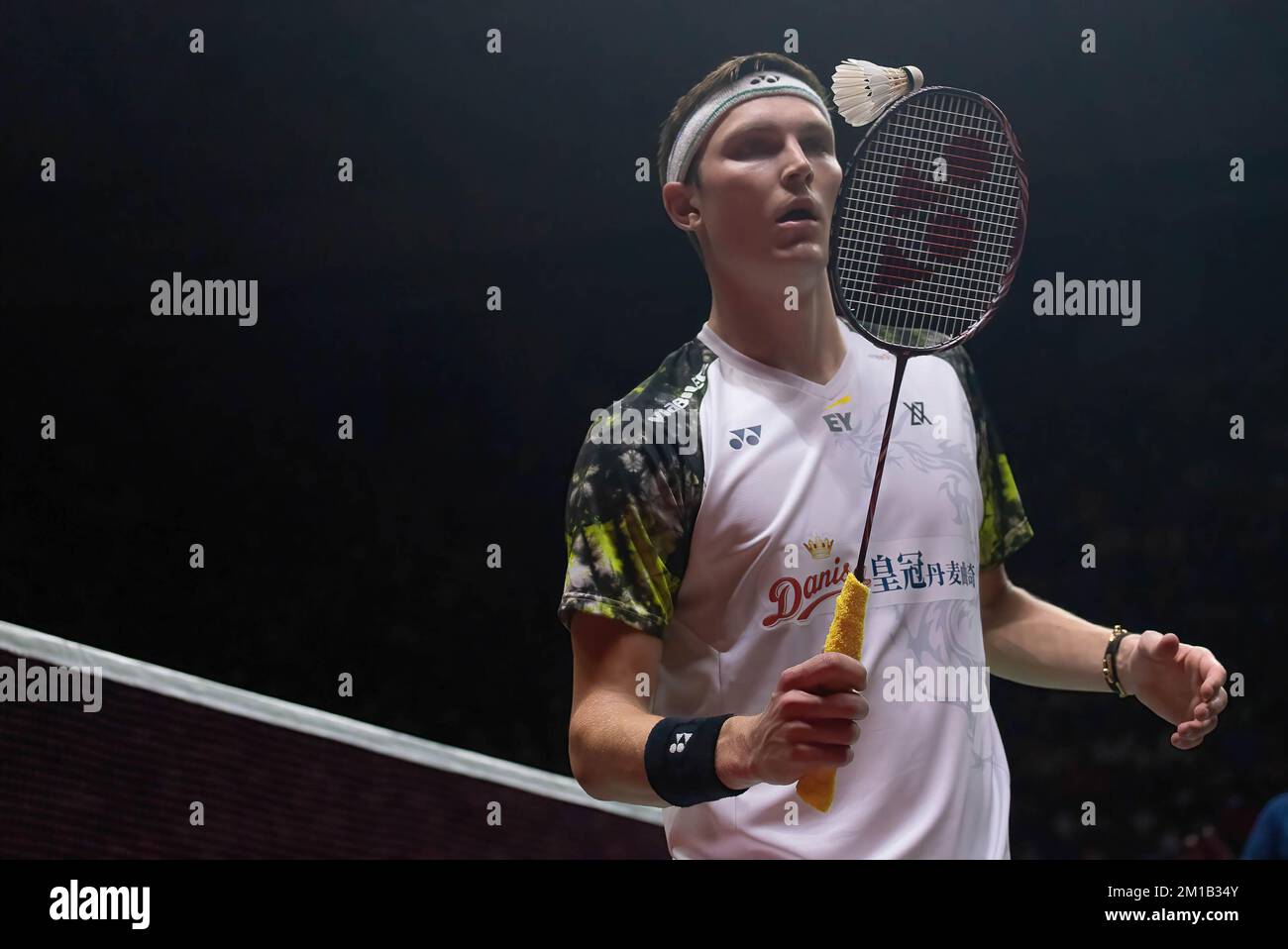 Bangkok, Thailand. 11th Dec, 2022. Viktor Axelsen of Denmark plays against Anthony Sinisuka ...