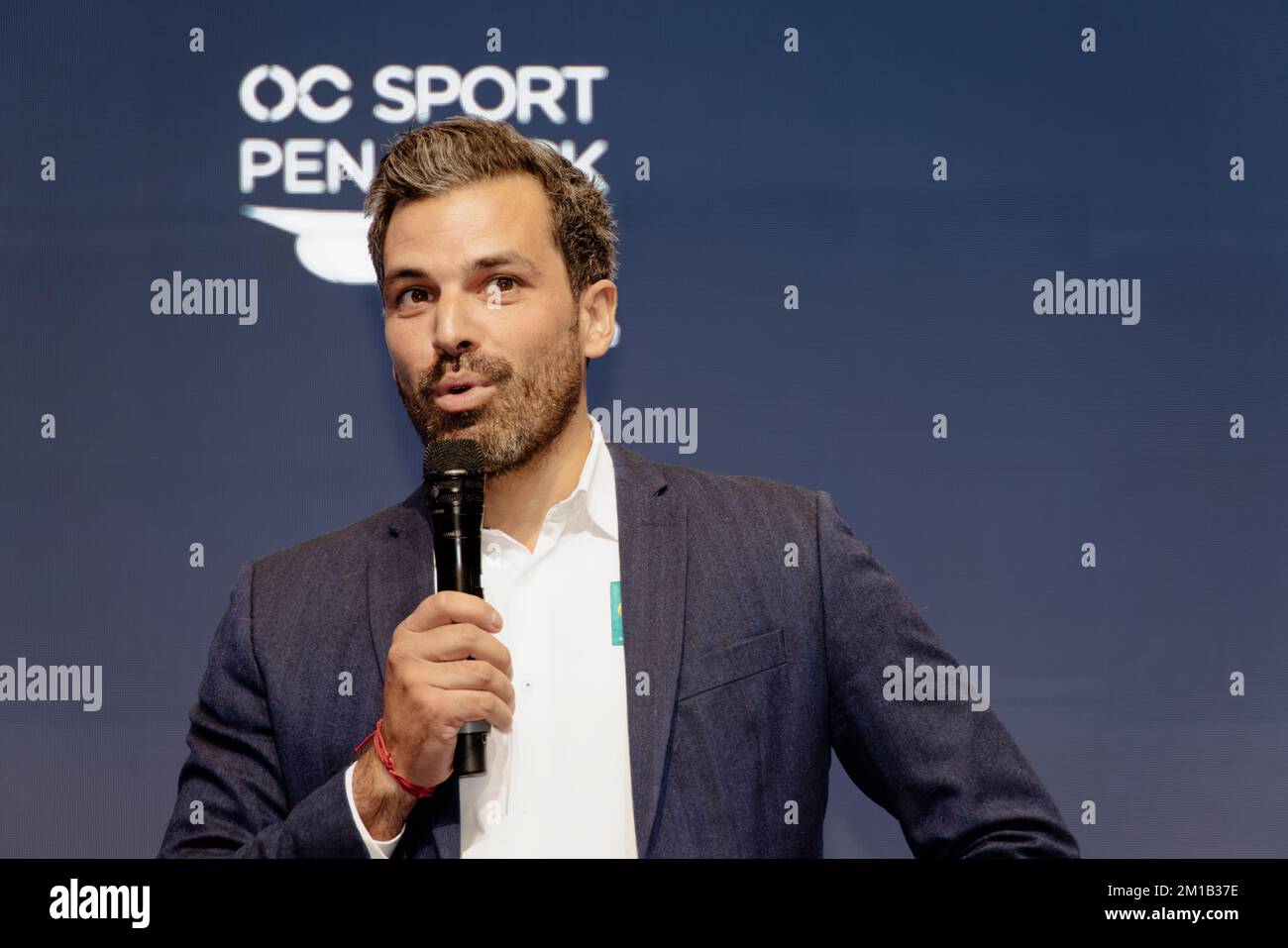 Paris, France. 10th Dec, 2022. Managing Director of OC Sport Pen Duick ...
