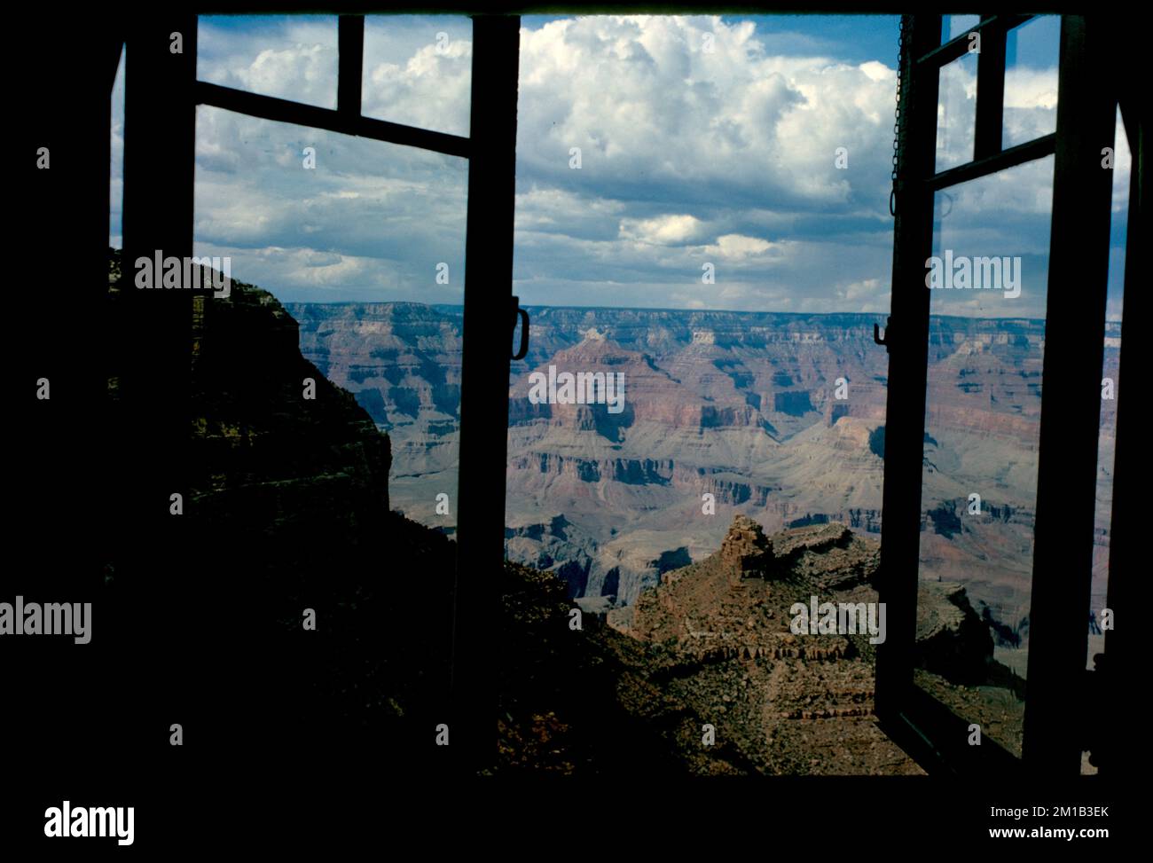 View through open window of Grand Canyon, Arizona , Canyons, Cliffs ...