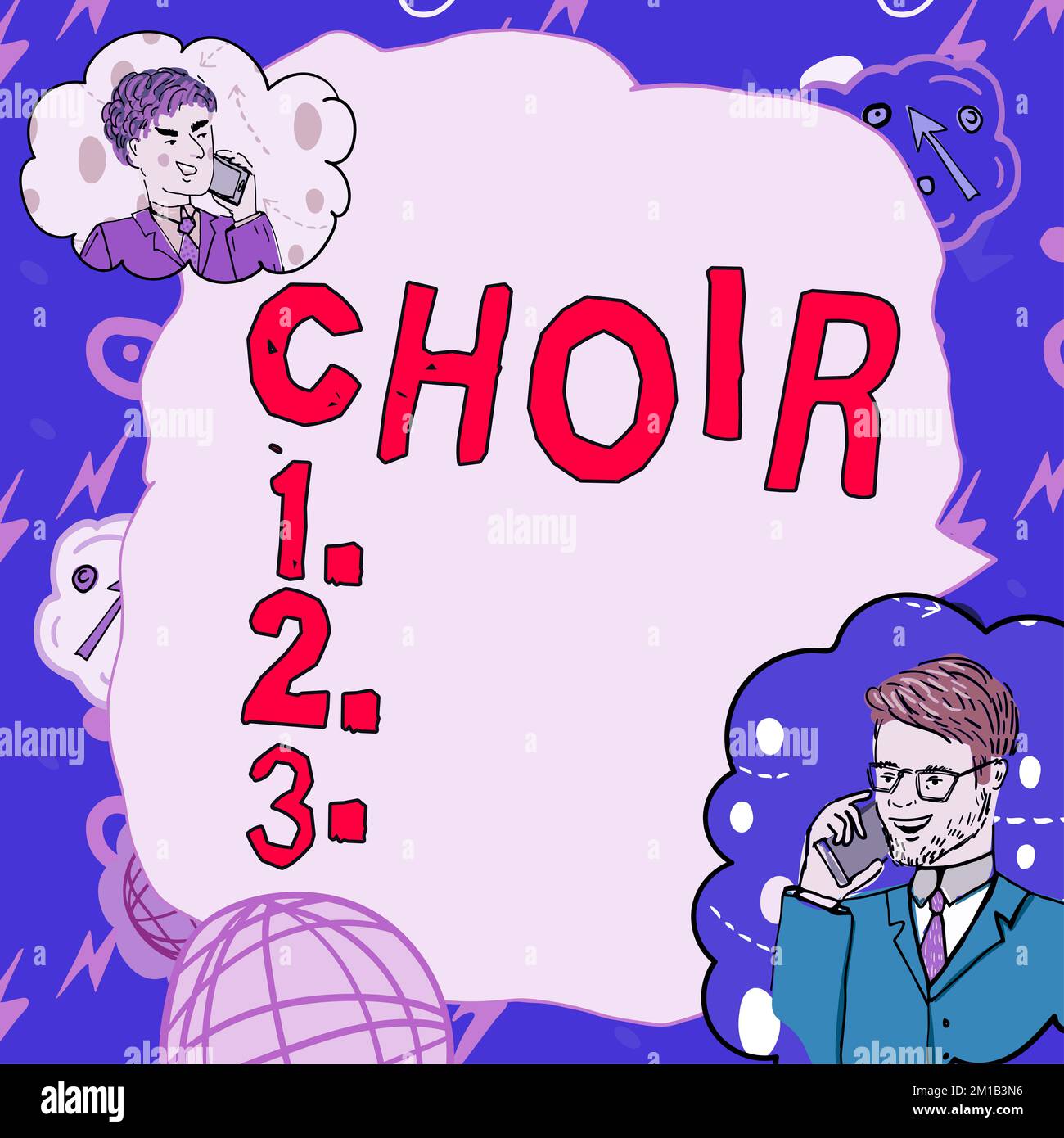 Church choir singing instruments hi-res stock photography and images ...