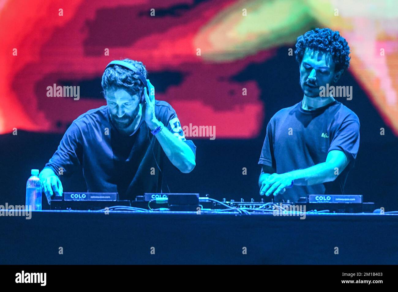 The Blaze. Music Wins Festival Stock Photo - Alamy