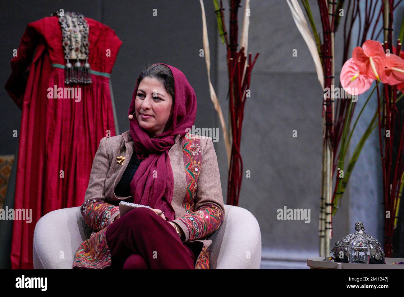 Oslo 20221211.Businesswoman and politician Hassina Syed from ...