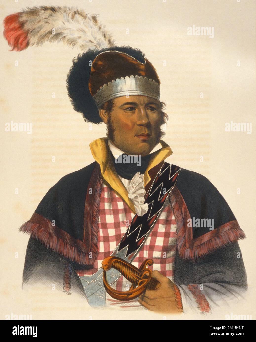 William McIntosh (1775 – 1825) known as Tustunnuggee Hutke (White ...