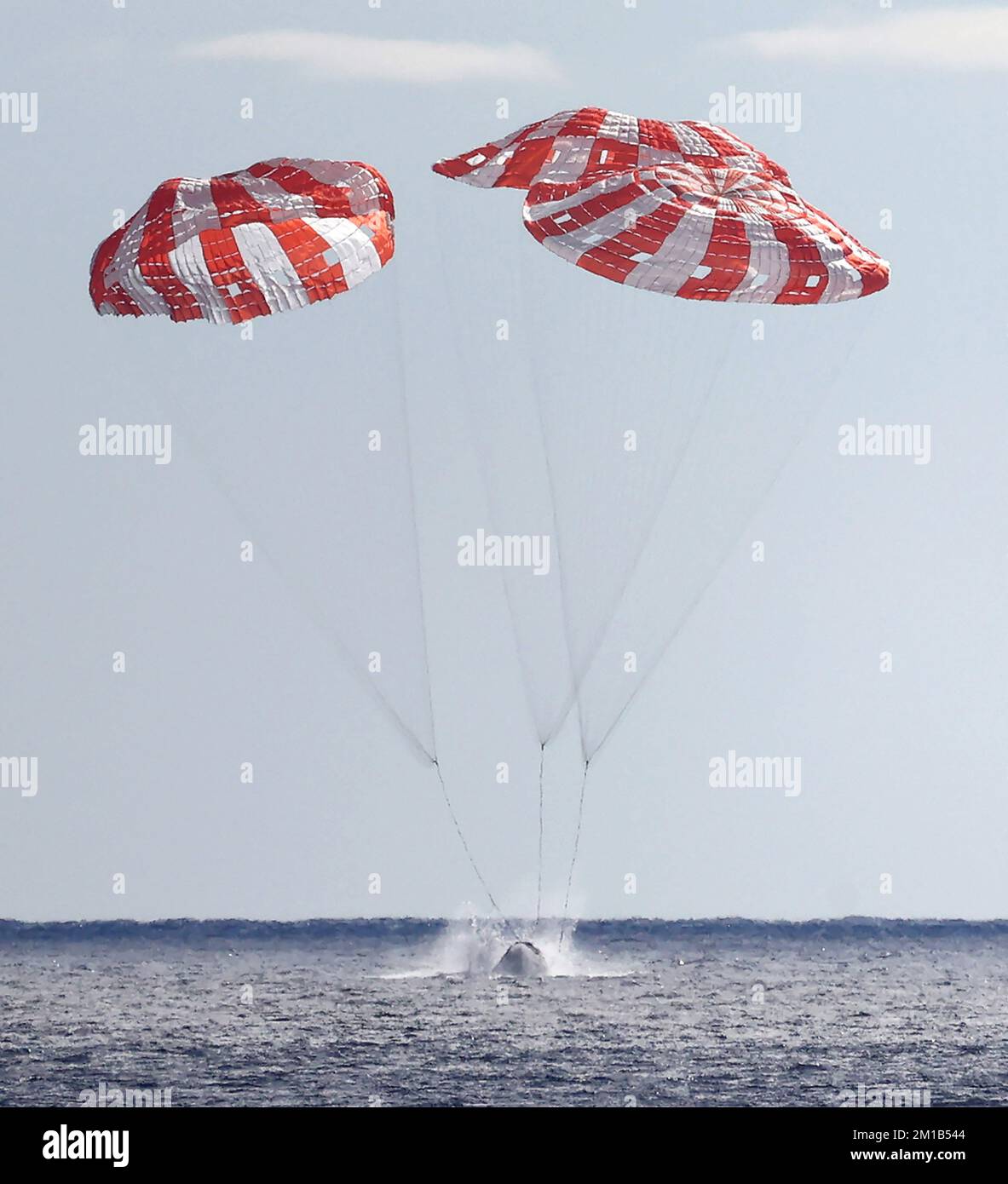 Baja California, Mexico, on Sunday, December 11, 2022. NASA's Orion ...