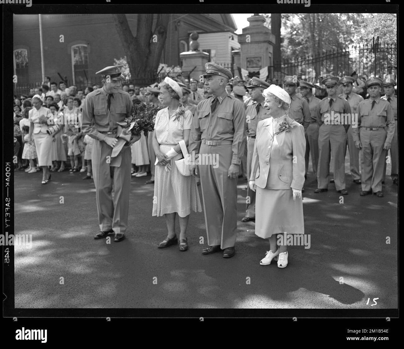 Visit of Gen. MacArthur, 1951 , Armories, Military parades & ceremonies ...
