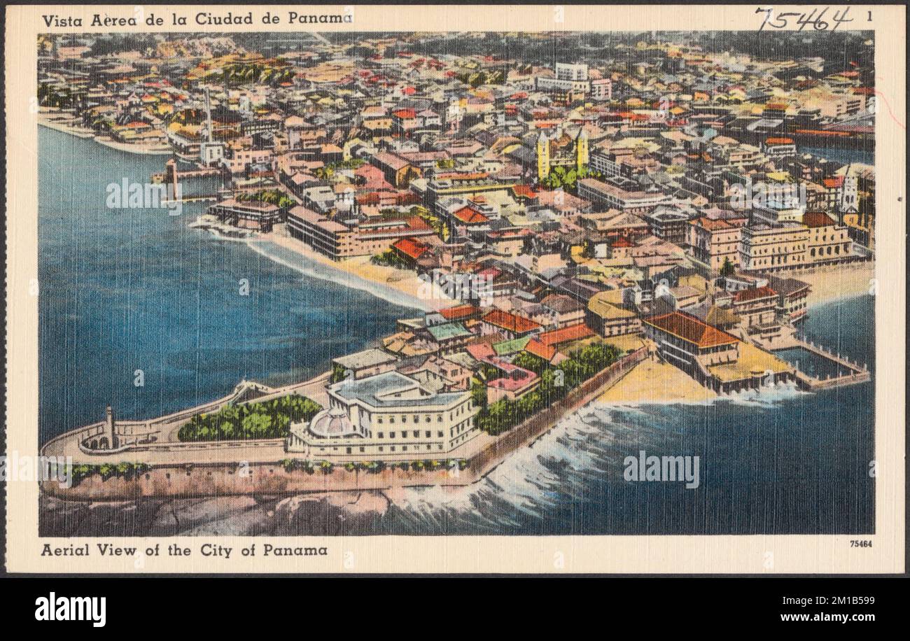 Vista aérea de la ciudad de panama hi-res stock photography and images ...