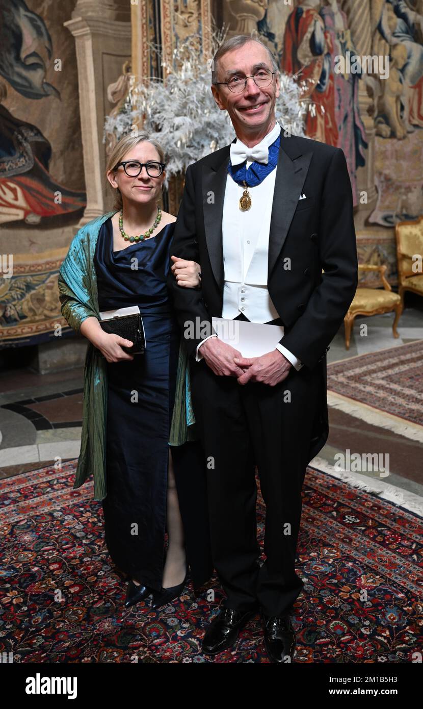 Nobel laureate in Physiology or Medicine Svante Pääbo with his wife ...