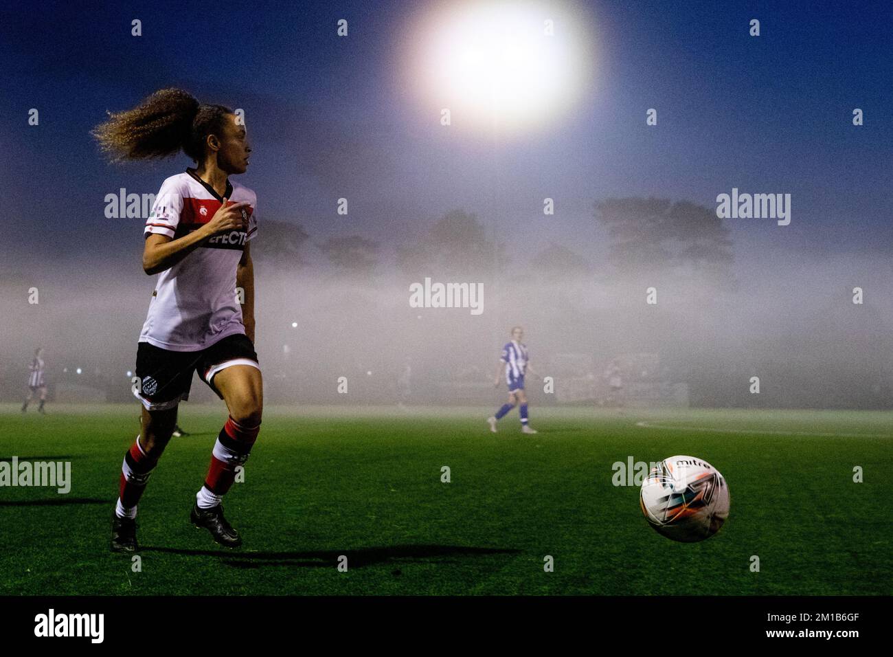 Ella Wales-Bonner (Dulwich Hamlet) in action Stock Photo - Alamy