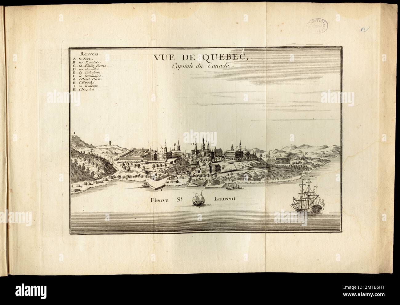 Vue de Quebec, capitale du Canada , Québec Québec, Aerial views Norman ...