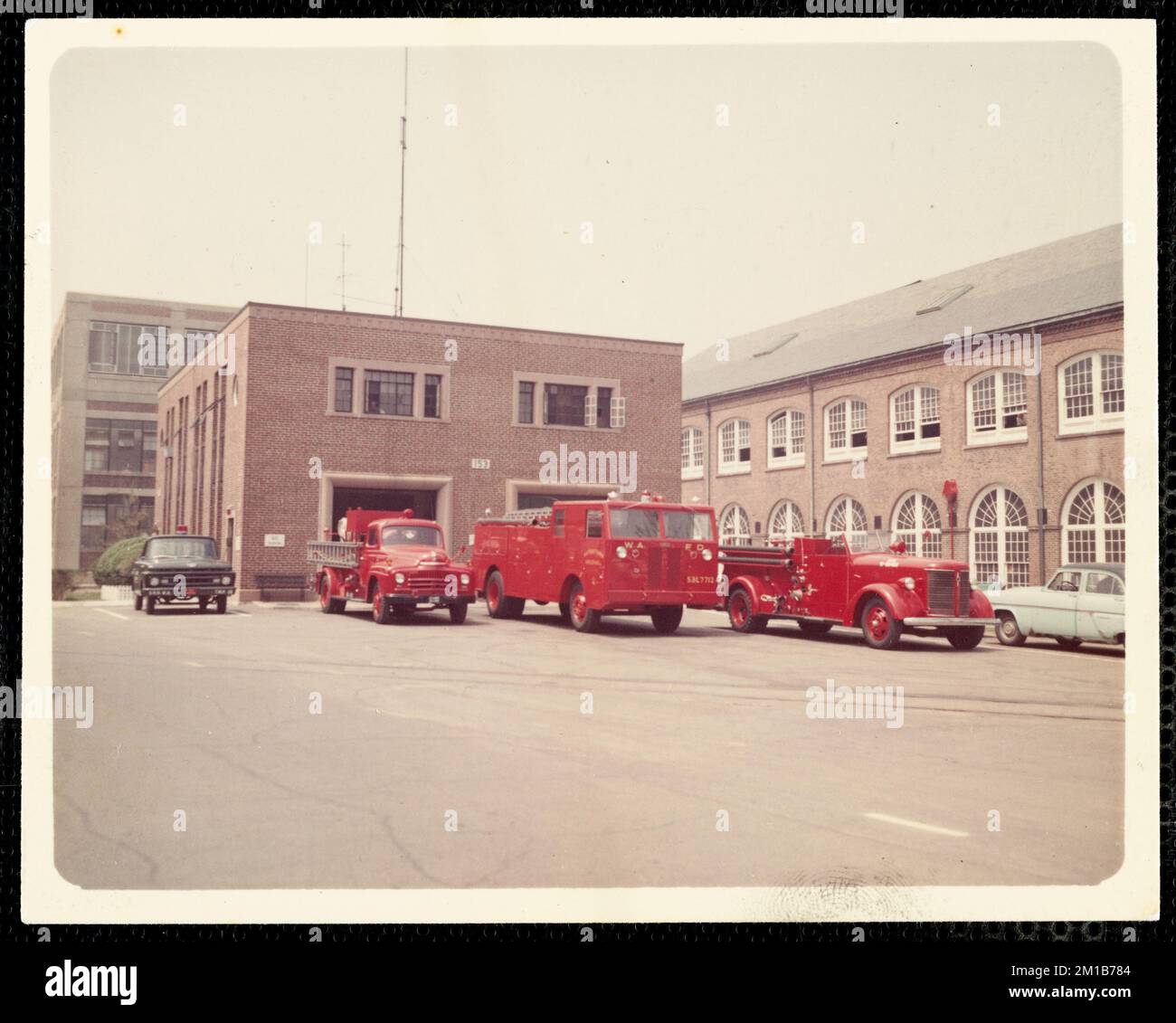 W.A. fire trucks , Armories, Fire engines, Watertown Arsenal Mass ...