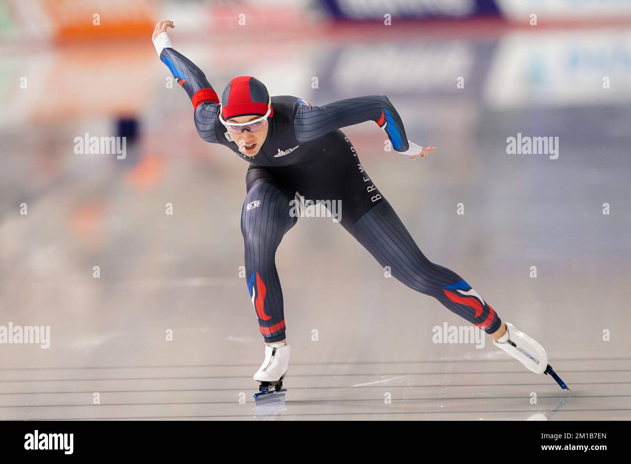 CALGARY, CANADA - DECEMBER 11: Ellia Smeding of Great Britain competing ...