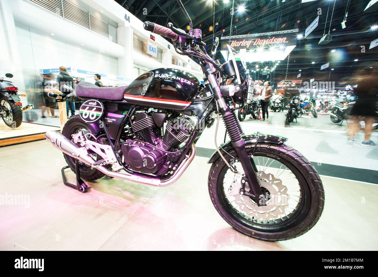 NONTHABURI, THAILAND. DECEMBER 8, 2016. Stallions motorcycle on display ...