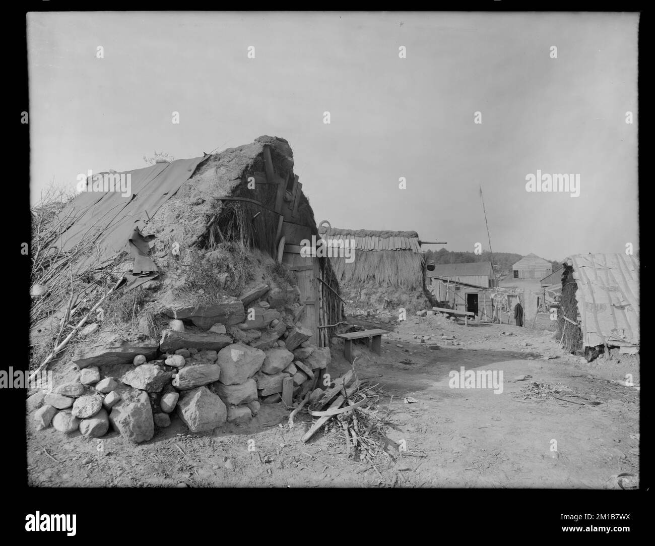 Wachusett Aqueduct, Italian camp, Section 5, Berlin, Mass., Oct. 31 ...