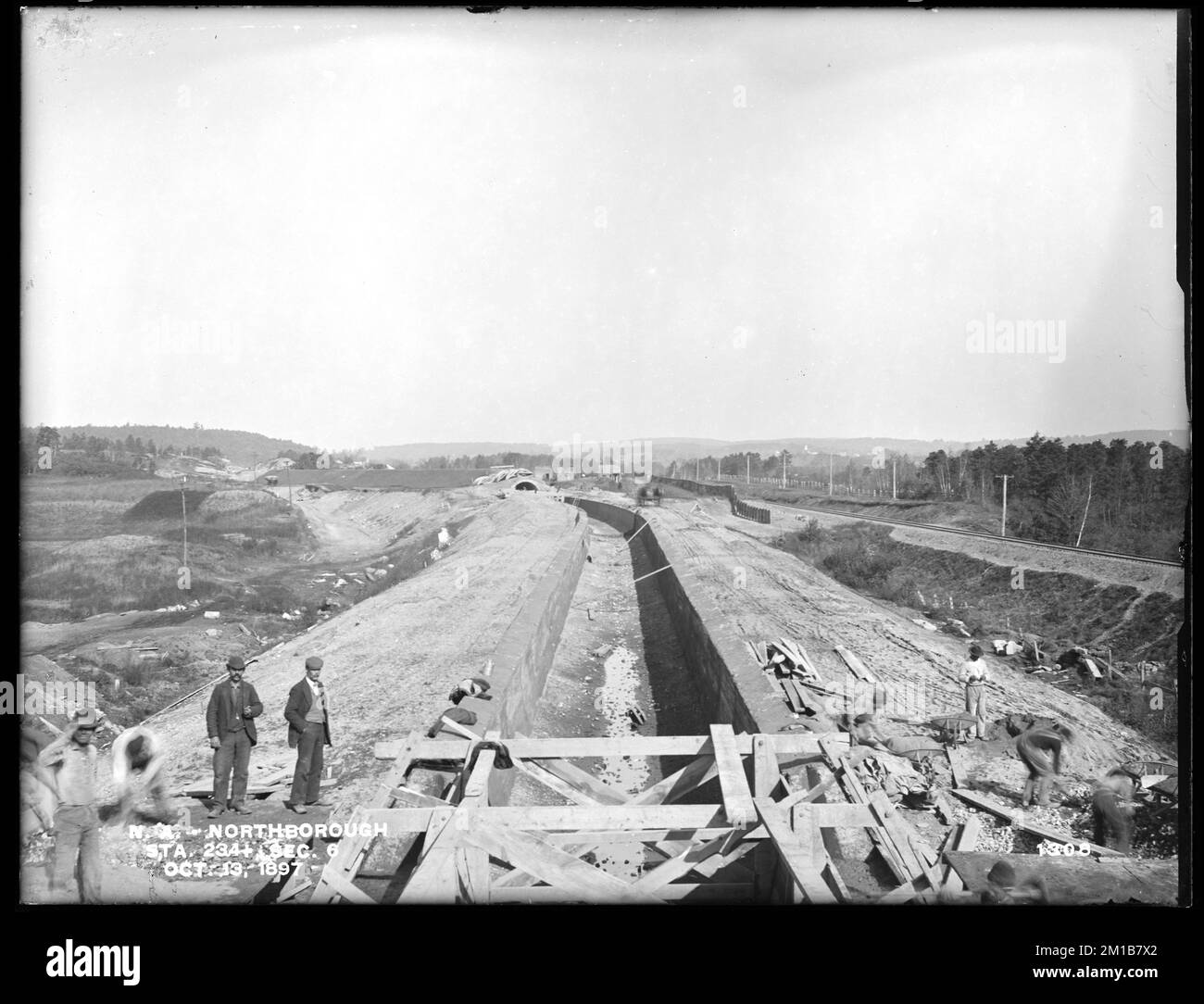 Wachusett Aqueduct Invert Sidewall And Brick Lining Section 6