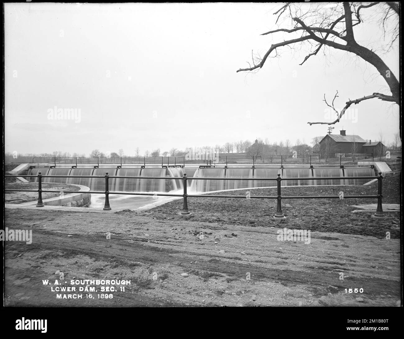 Wachusett Aqueduct, Lower Dam, Open Channel, Section 11, from the ...