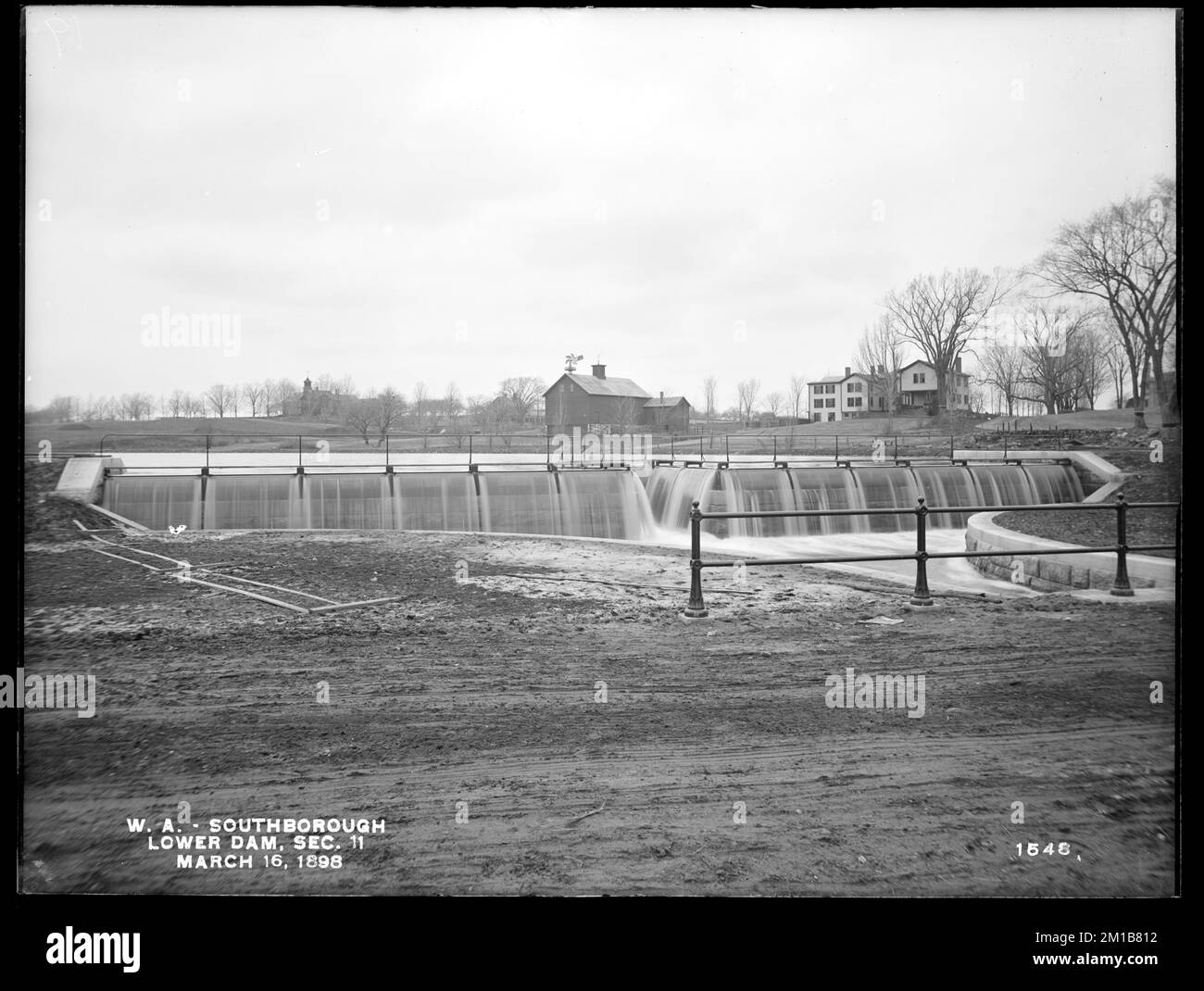 Wachusett Aqueduct, Lower Dam, Open Channel, Section 11, from the ...