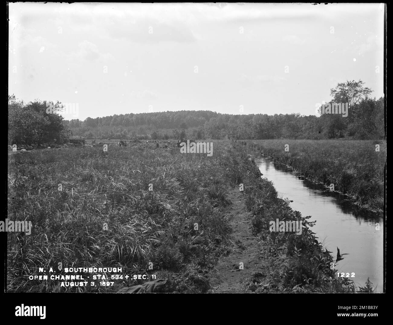 Channel excavation Black and White Stock Photos & Images - Alamy