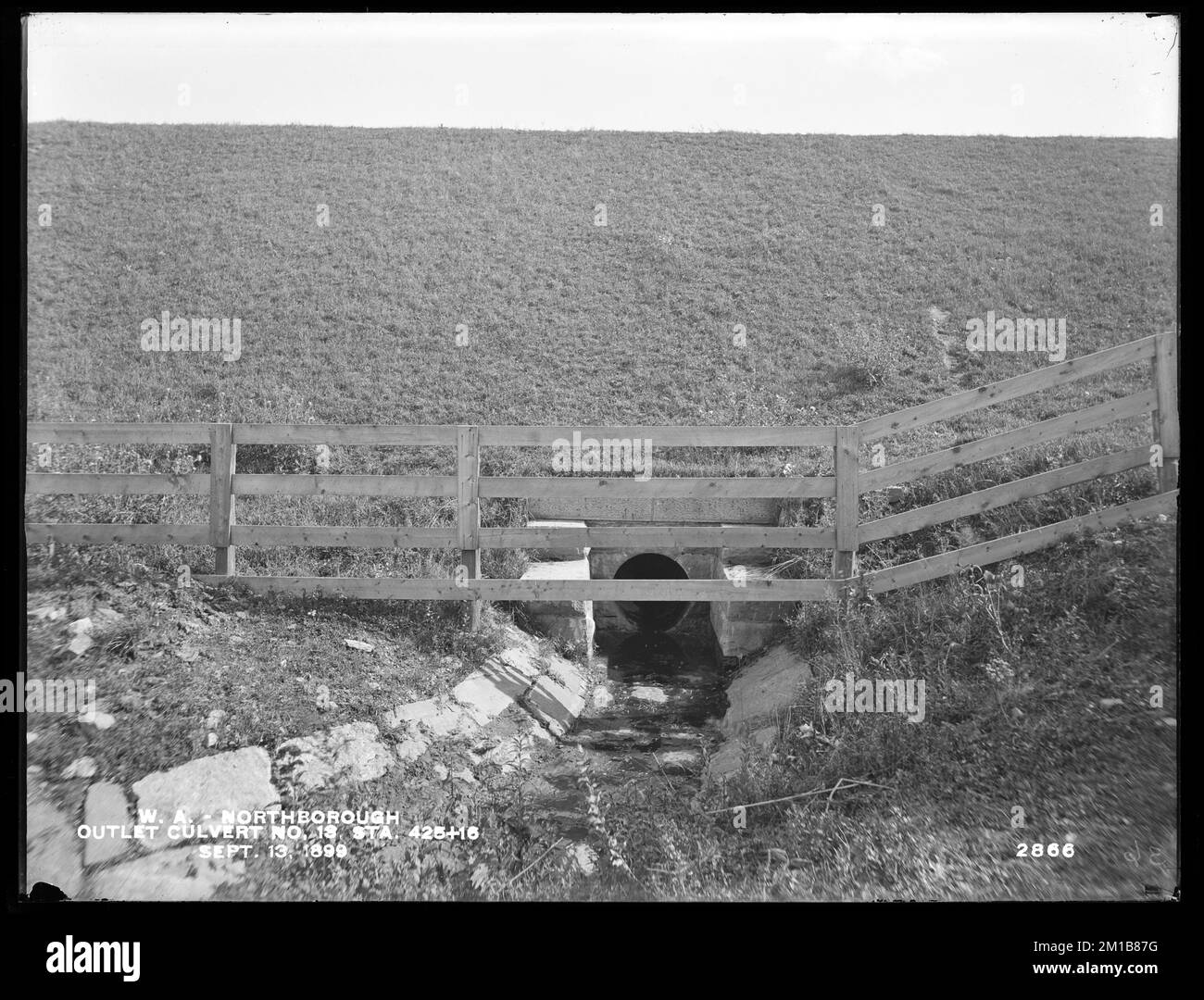 Wachusett Aqueduct, outlet, Culvert No. 13, station 425+16 ...
