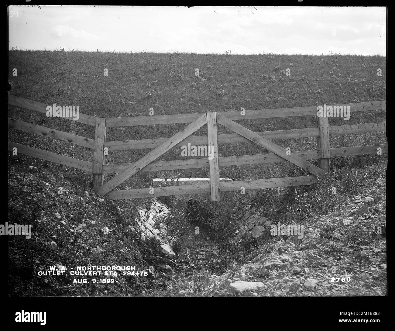 Culvert culverts Black and White Stock Photos & Images - Alamy