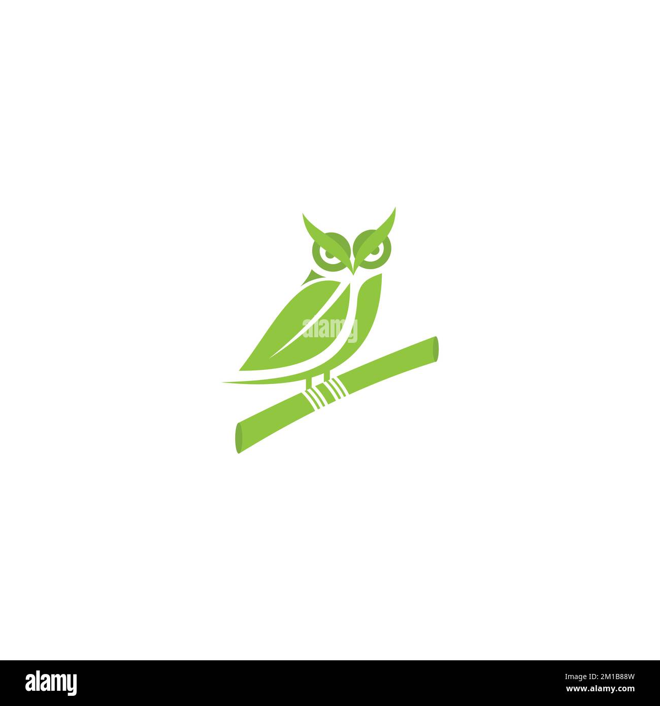 Owl Logo icon shield wing creative Modern Design. Owl logo with leaf ...