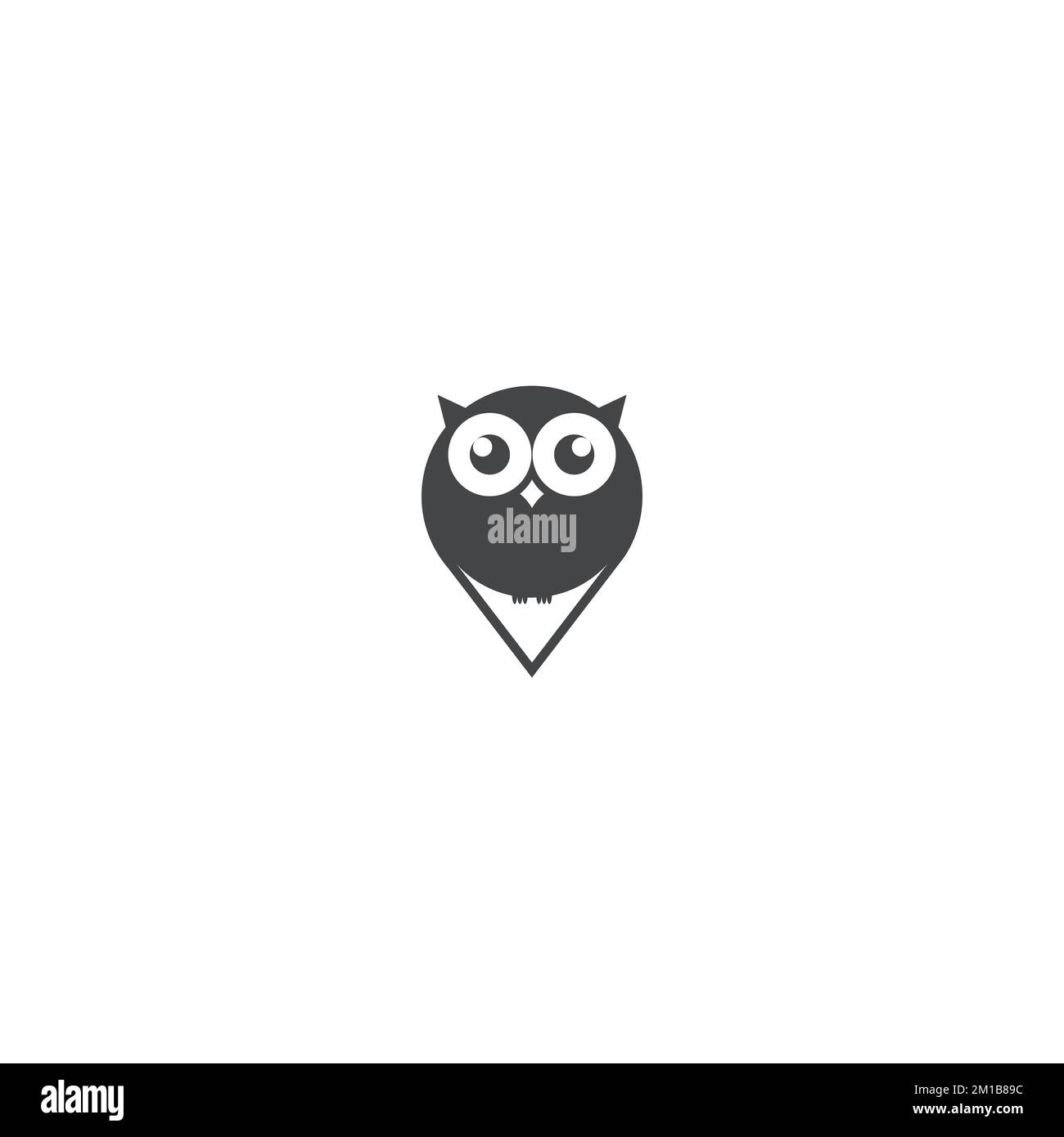 Owl Logo icon shield wing creative Modern Design. Owl logo with leaf ...