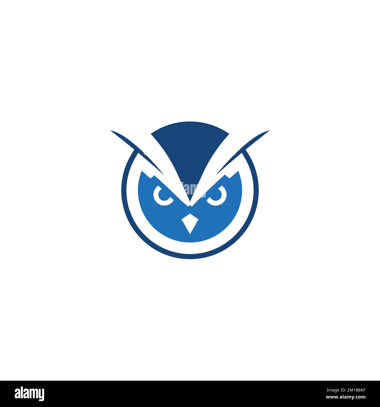 Owl Logo icon shield wing creative Modern Design. Owl logo with leaf ...