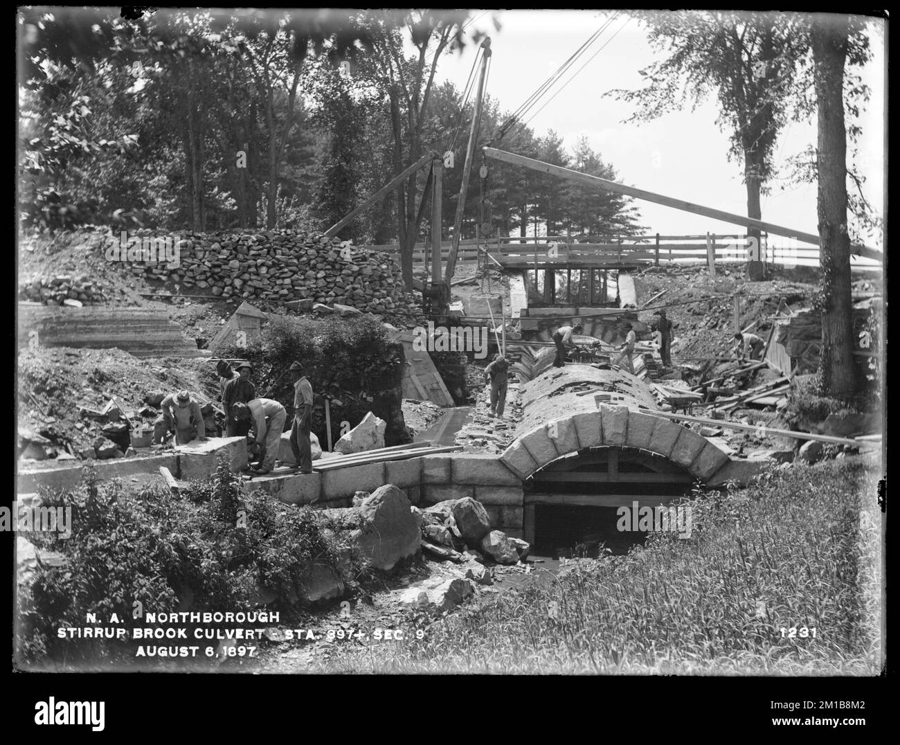 Historic culvert Black and White Stock Photos & Images - Alamy