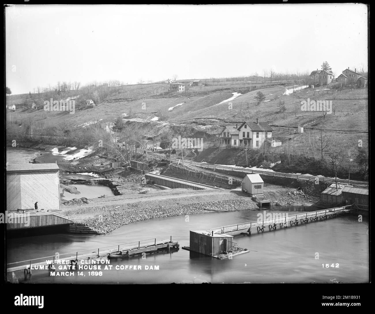 Point dam Black and White Stock Photos & Images - Alamy