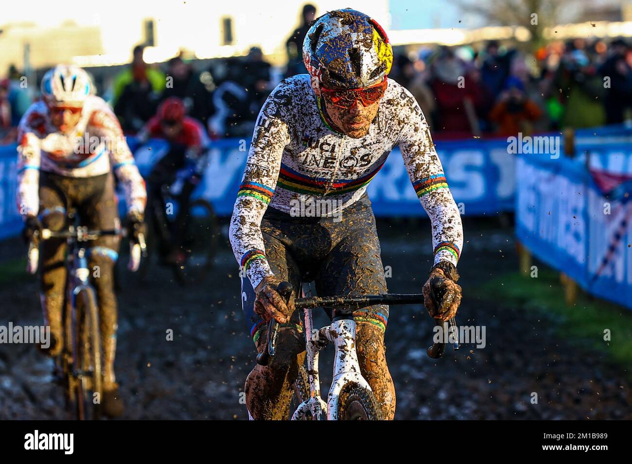 British Thomas Tom Pidcock pictured in action during the men's elite ...