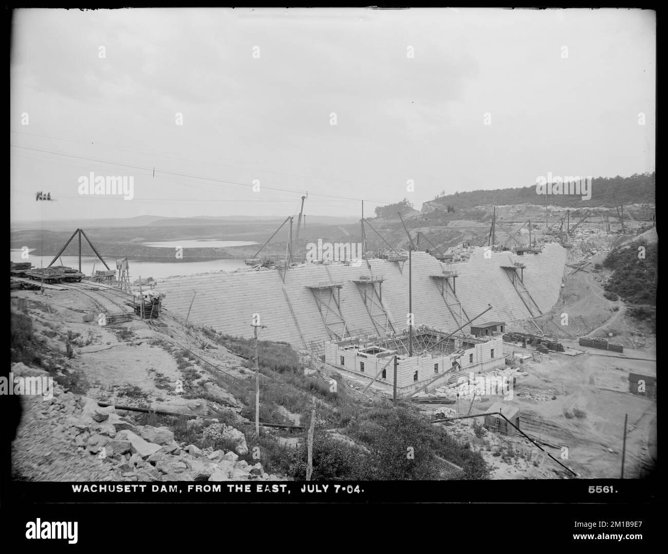 New dike construction Black and White Stock Photos & Images - Alamy