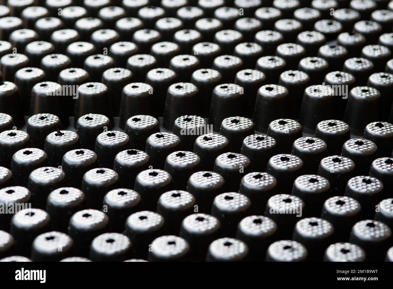 Texture and background of potting shed for seeding plant in a park ...