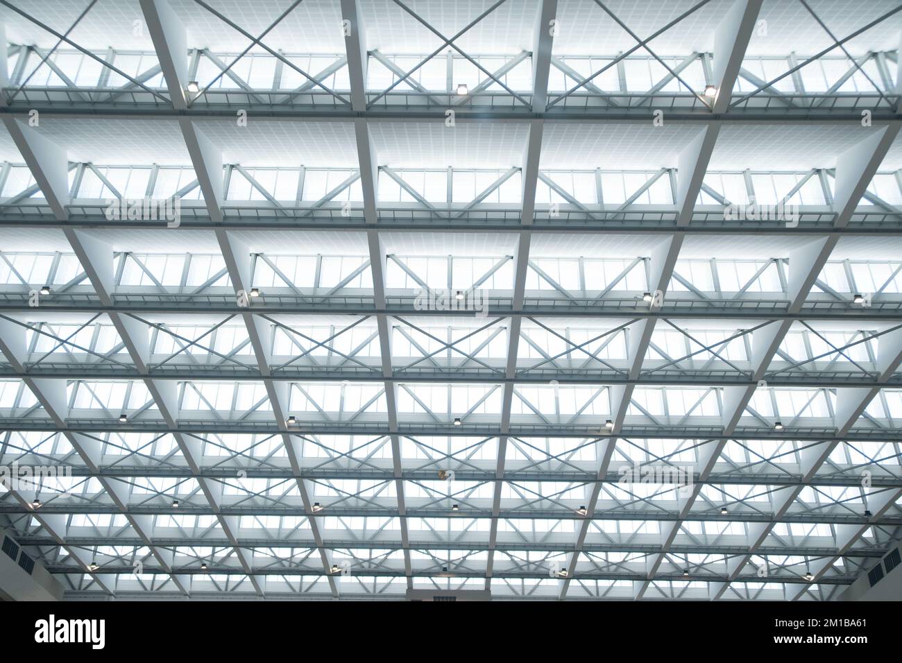 Giant glass roof texture. May be used as a background Stock Photo - Alamy