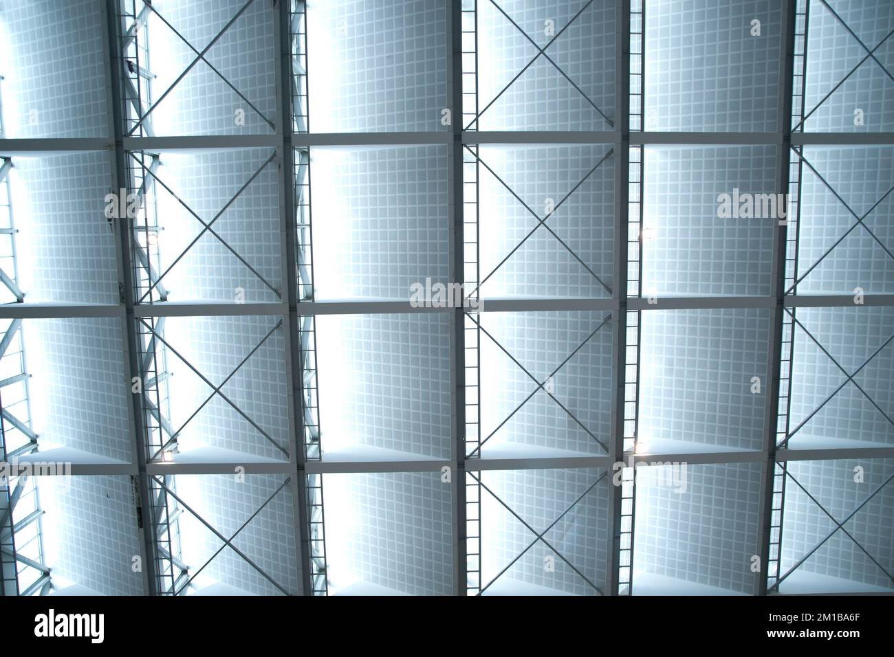 Giant glass roof texture. May be used as a background Stock Photo - Alamy