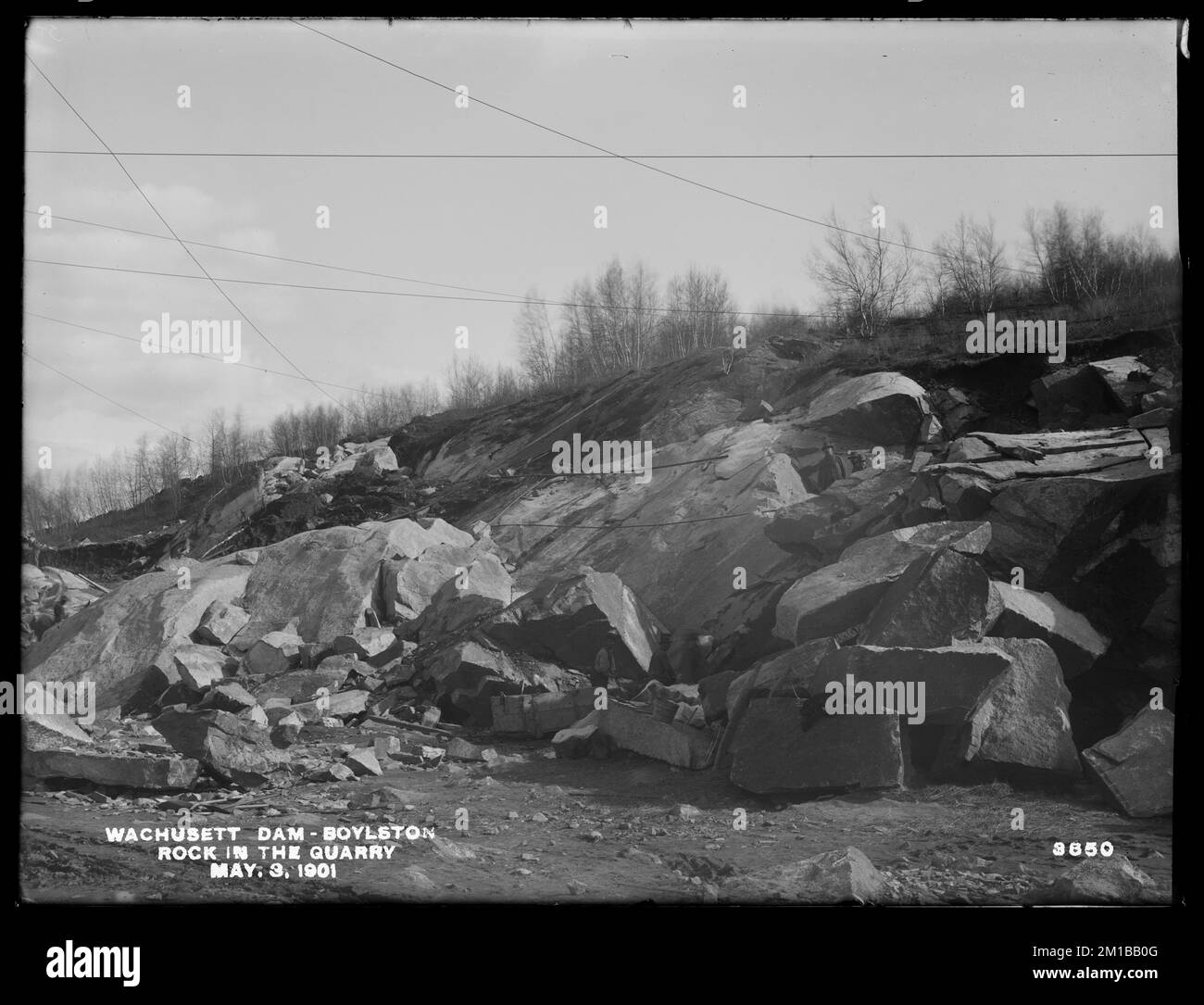 Dam building process Black and White Stock Photos & Images - Alamy