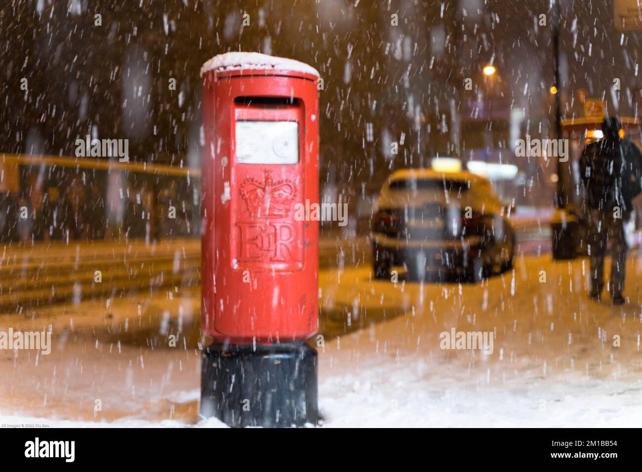 London UK 11 December 2022 . UK weather. arctic freeze brings snow ...