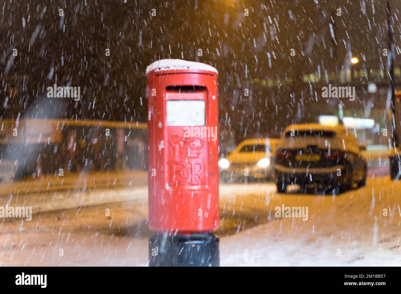 London UK 11 December 2022 . UK weather. arctic freeze brings snow ...